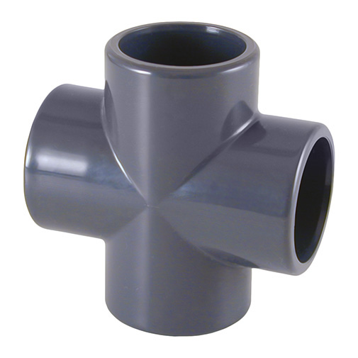 Cruzeta PVC 63 mm para colar | Sanitop > Store