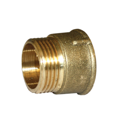 União simples latão 1" MF | Sanitop > Store